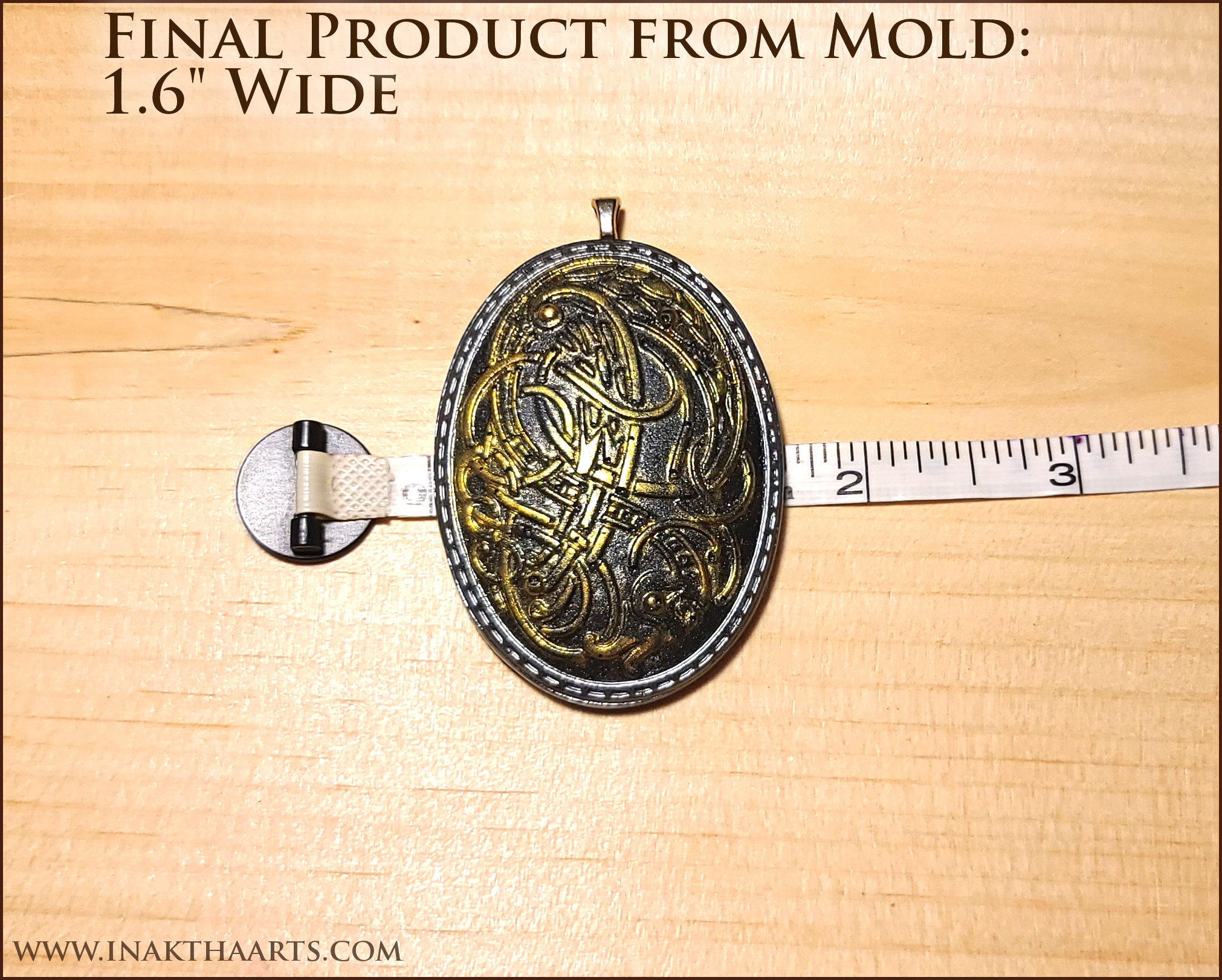 Norse Viking Serpent Oval Mold for Resin Epoxy and UV - Etsy