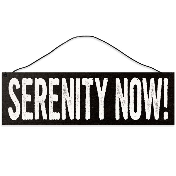 Serenity Sign - Etsy