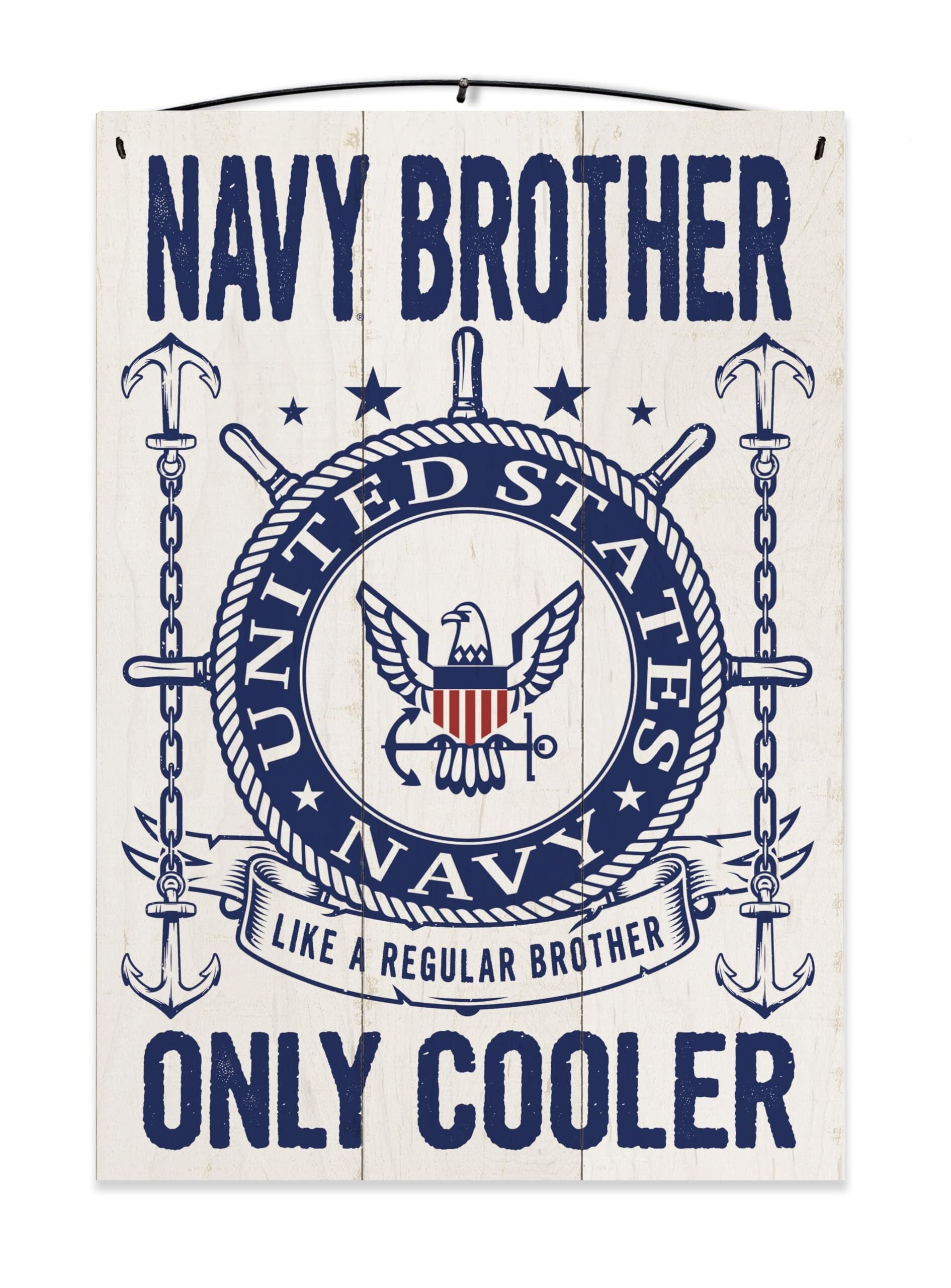 U.S. Navy Brother | United States Navy Licensed | UV Printed | 7x10 ...