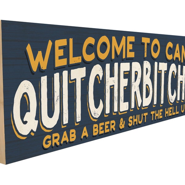 Wood Camping Sign - Etsy