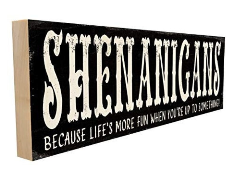 Shenanigans Because Life's More Fun When You're up - Etsy