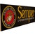 OORAH Marine Corps Wood Sign. USMC Gifts for Men or Women. Semper Fi ...