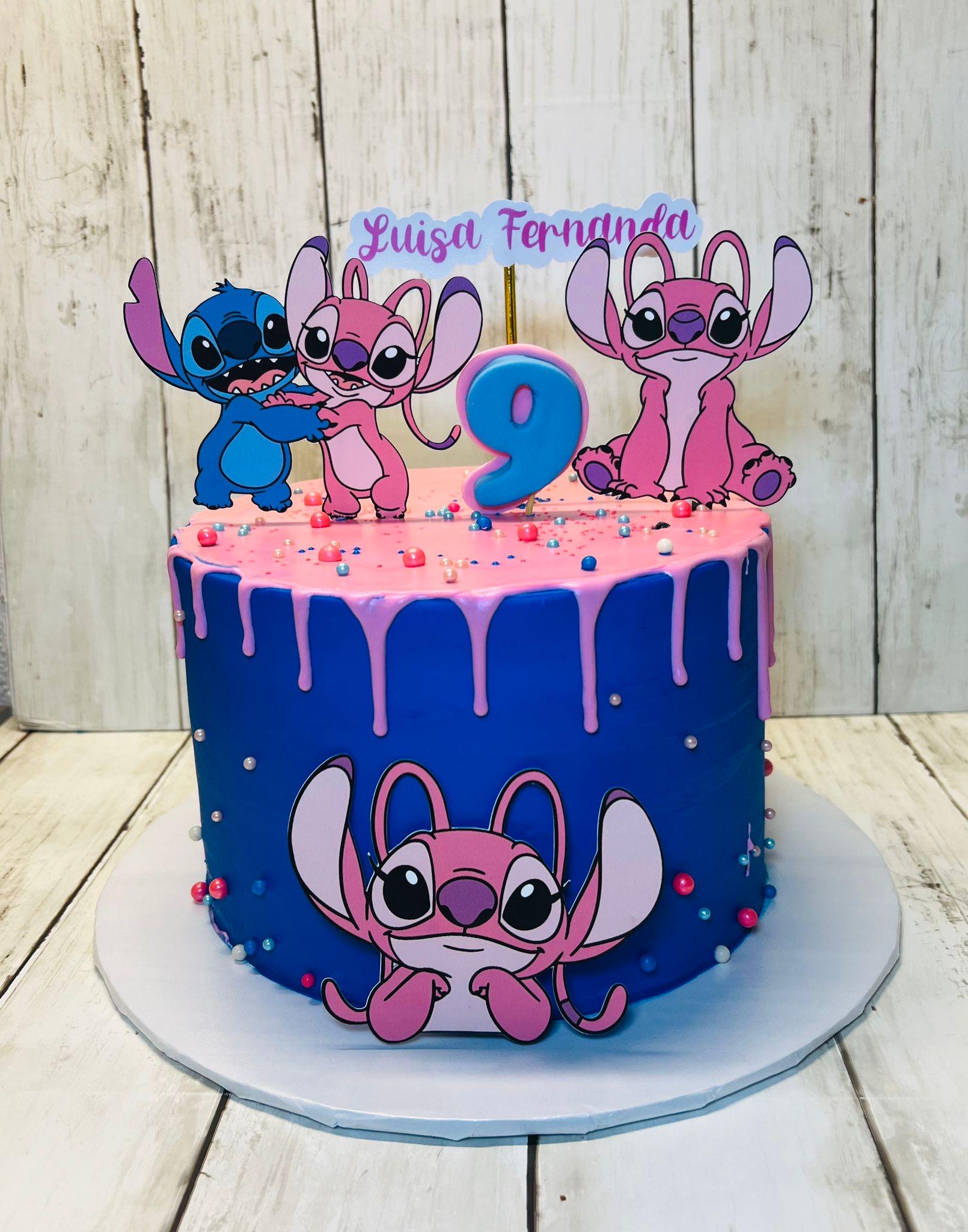 Cute Cake Topper, Stitch Cake Topper, Sitch Birthday, Stitch Party ...