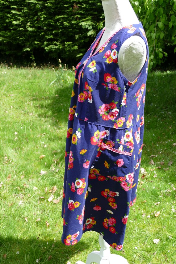1960’s Floral Tunic Dress. Flower Power! Perfect for … - Gem