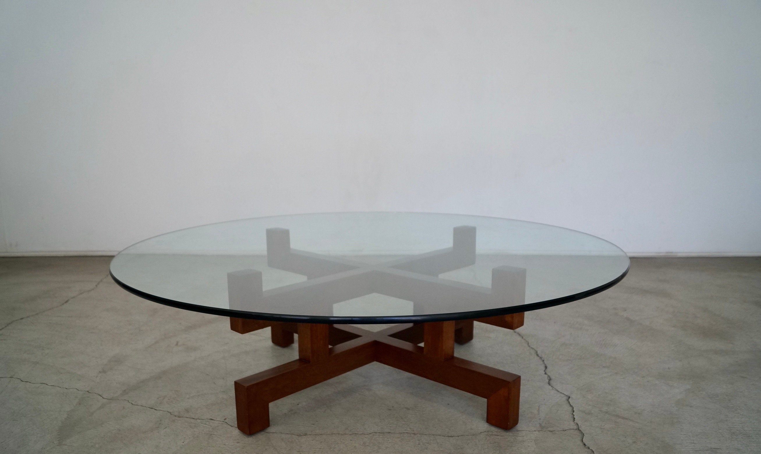 Mid-century Modern Architectural Coffee Table - Etsy