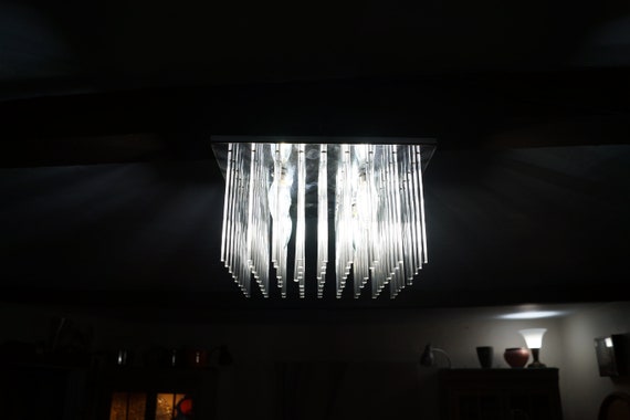 Gorgeous Mid-Century Modern Hollywood Regency Light Fixture Ceiling ...