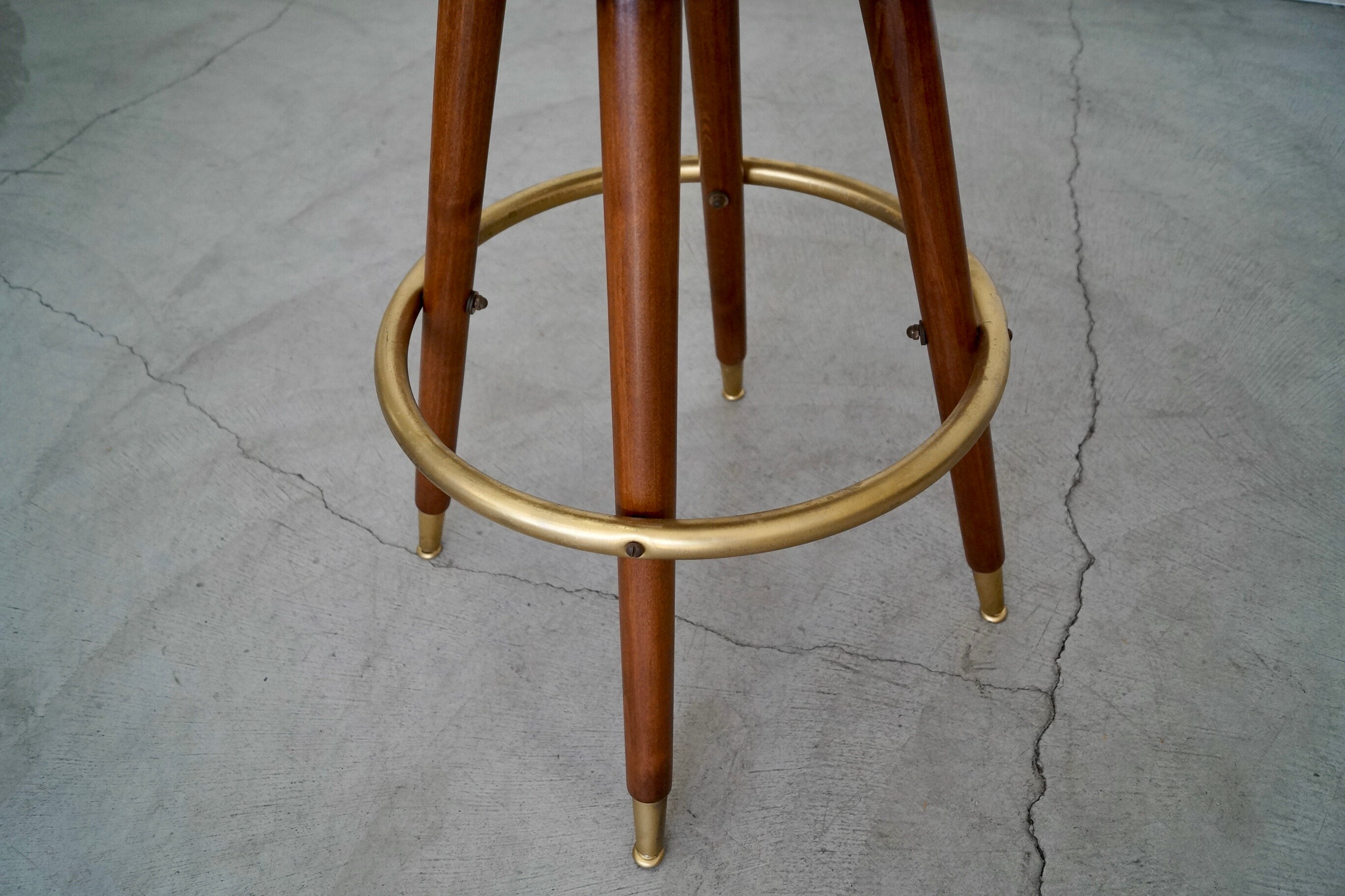 Mid-century Modern Single Bar Stool Only One - Etsy