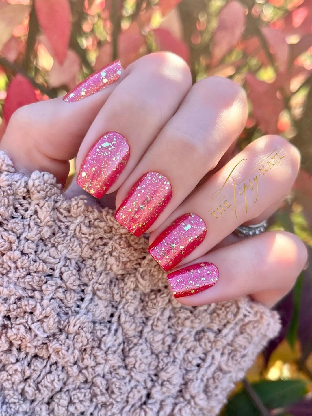 Autumn Inspired Cran-apple Spritz Limited Color Street Nail - Etsy