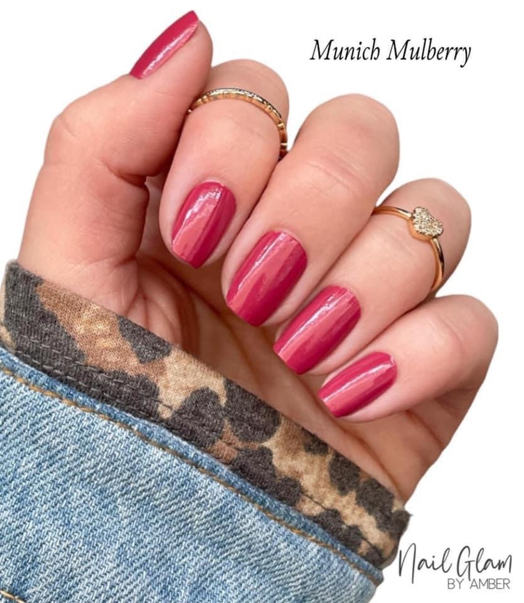 Munich Mulberry Color Street Nail Sets - Etsy