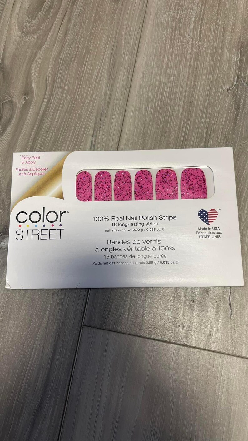Retired Exes and Oh’s Color Street - Limited Release Pink Polish With ...
