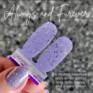 Always and Furever - Color Street Pale Purple/light Lavender With ...