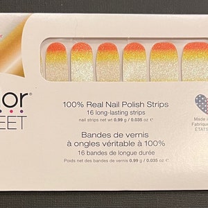 Sweet Tooth Retired (candy Corn) Color Street Nail Polish Strips - Etsy