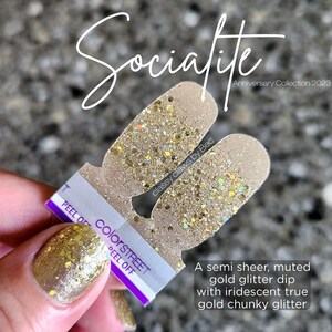 CLEARANCE!! Color Street Anniversary Sets: Happy Hour = Glitter Dipped ...