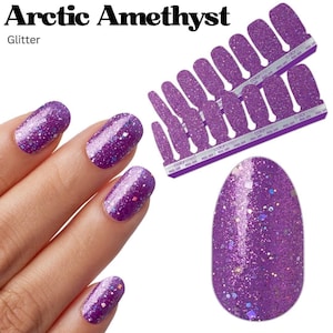 Arctic Amethyst (purple Polish With Holographic Glitter) Color Street ...