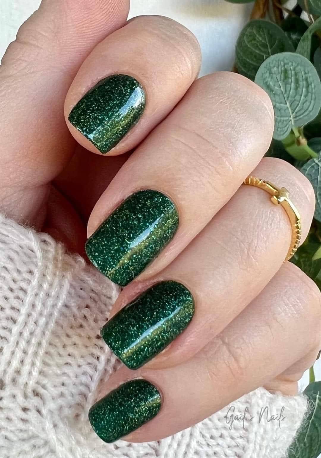 Yule Be Delighted Color Street Green Nail Polish Strips - Etsy