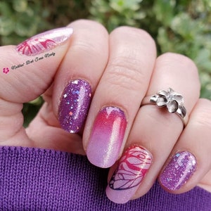 Arctic Amethyst (purple Polish With Holographic Glitter) Color Street ...