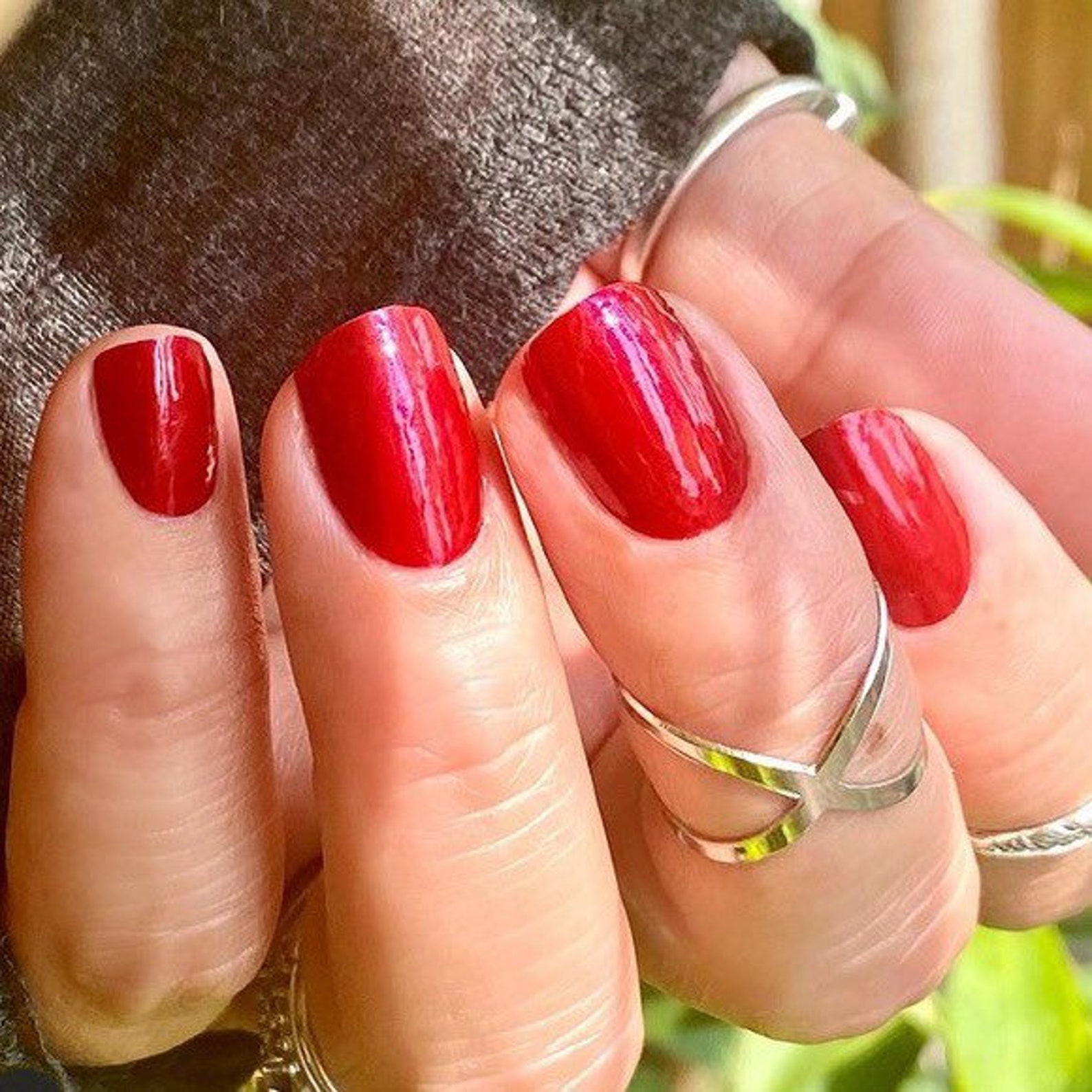 Bad Blood Limited Released Red Set Color Street Nail Strips | Etsy