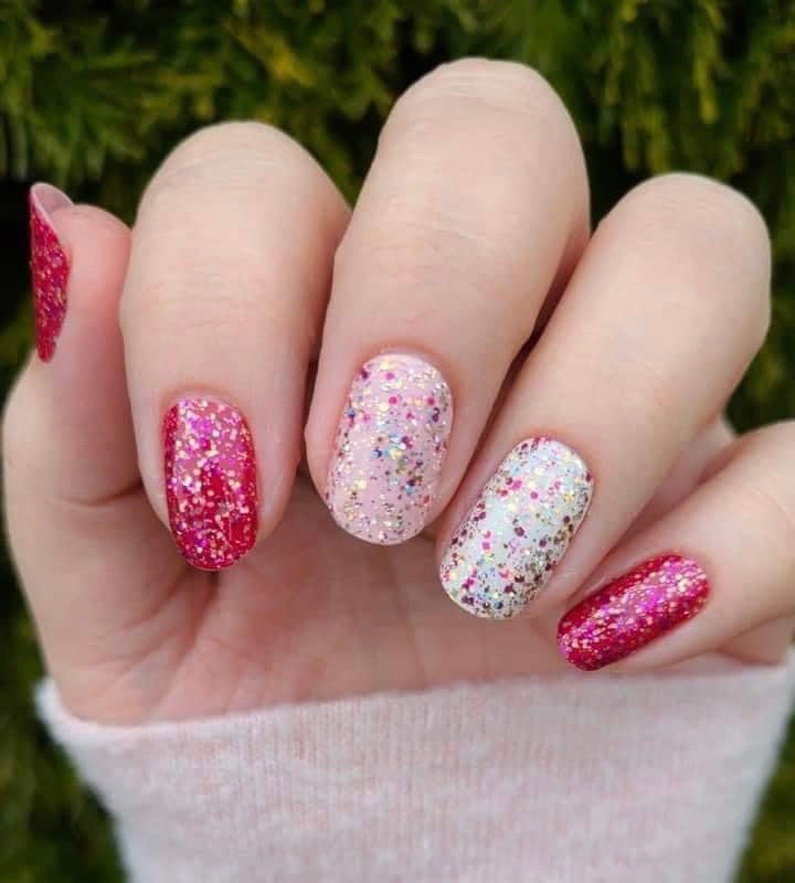 Champagne Sugar Retired HTF Color Street Nail Strip Set - Etsy