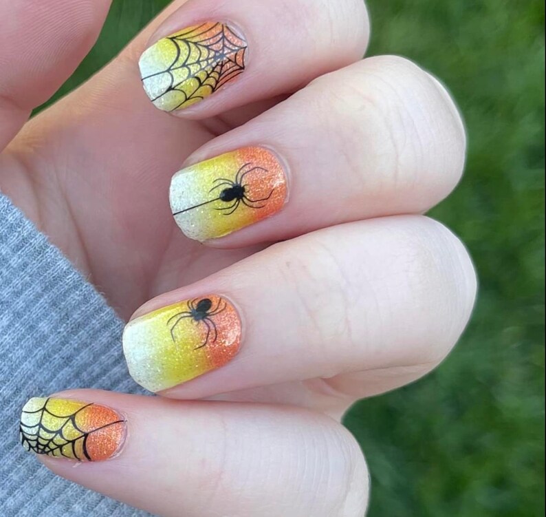 Sweet Tooth Retired (candy Corn) Color Street Nail Polish Strips - Etsy
