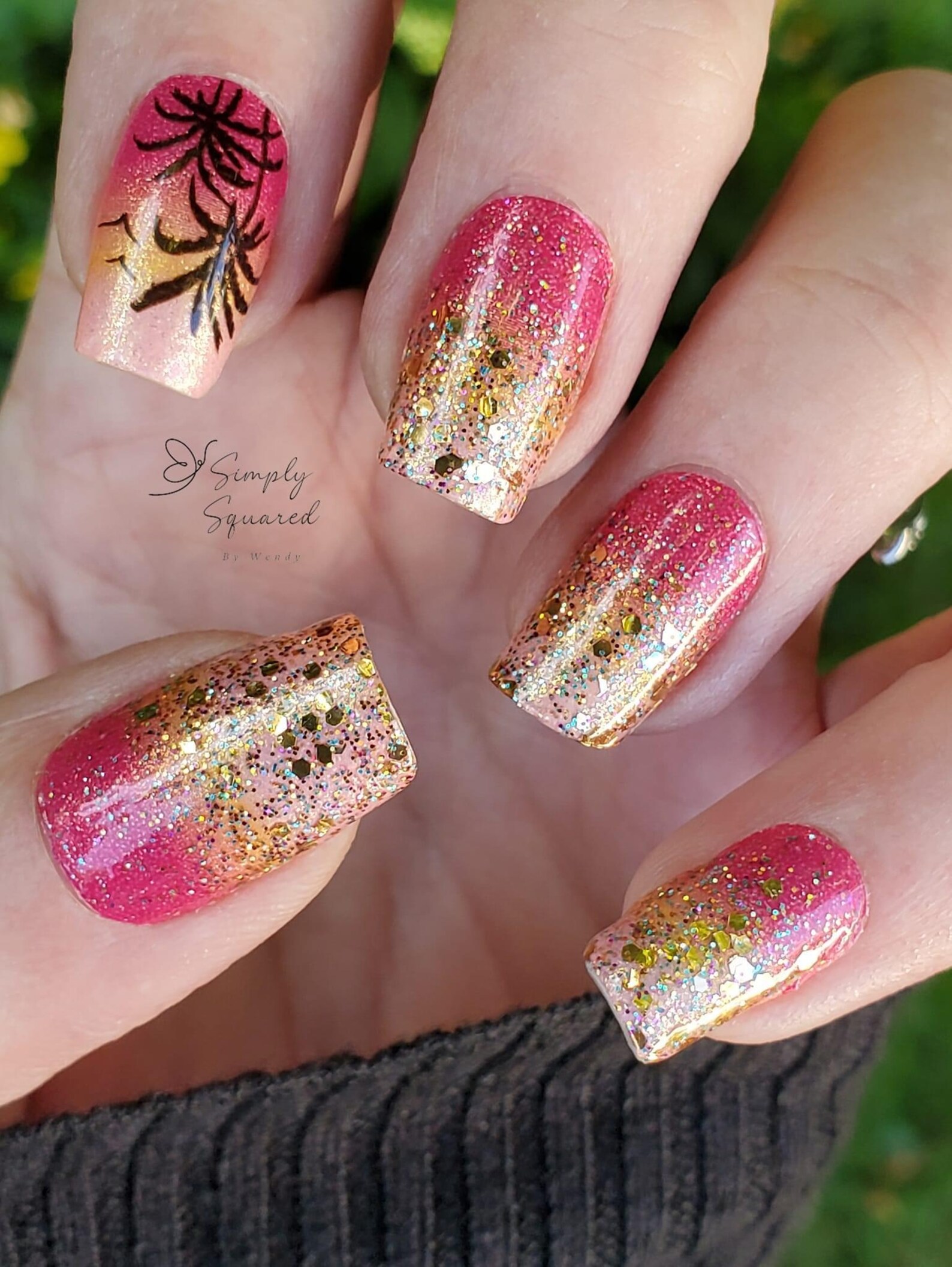 Sunset Surf Ombré Color Street Nail Strips (warm Tones) - Etsy