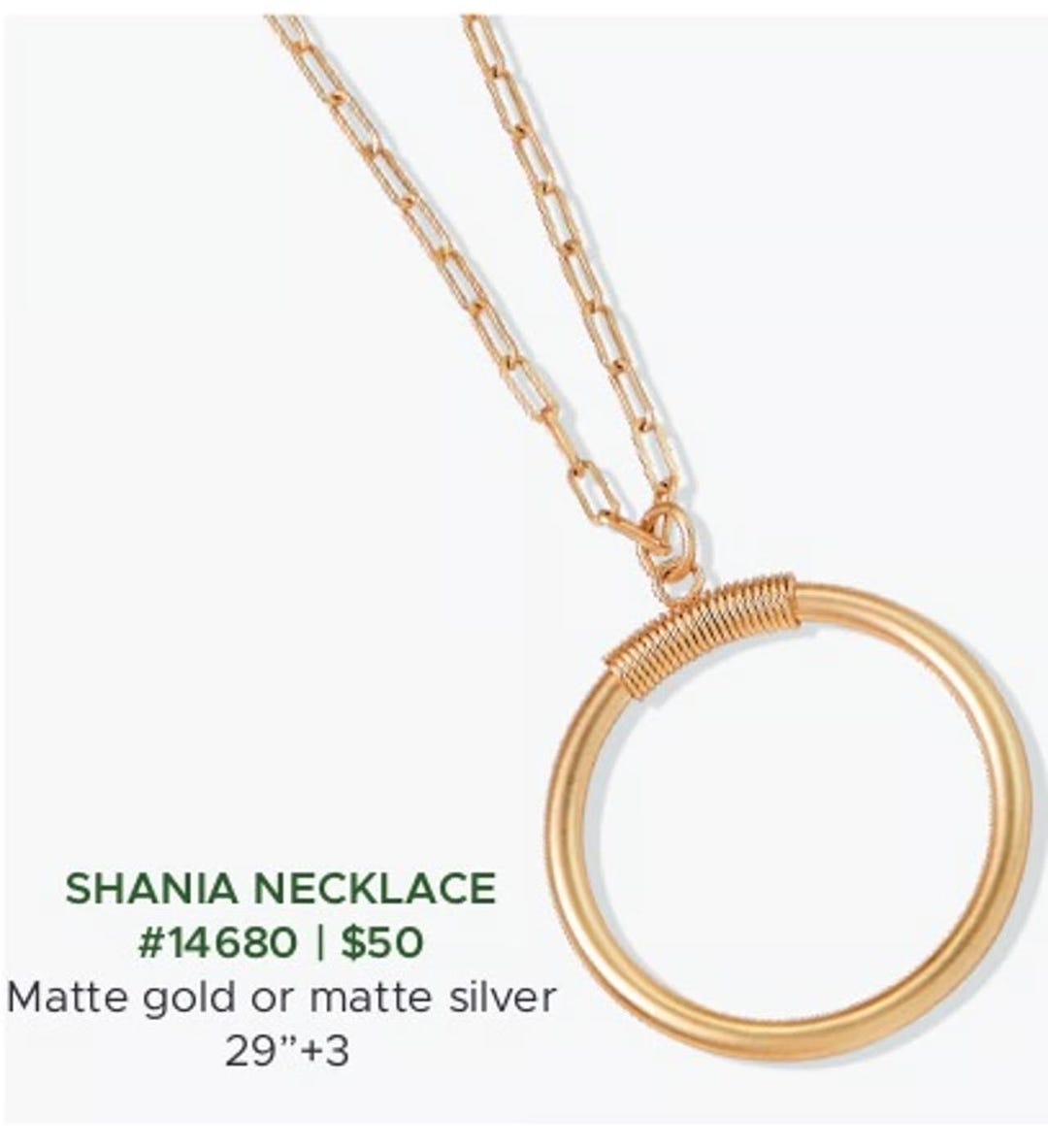 SALE!! New in Box - Park Lane - Matte Gold Shaina Necklace - Etsy