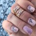 SALE Wannabe Limited Color Street Nail Set Pink Sparkles - Etsy