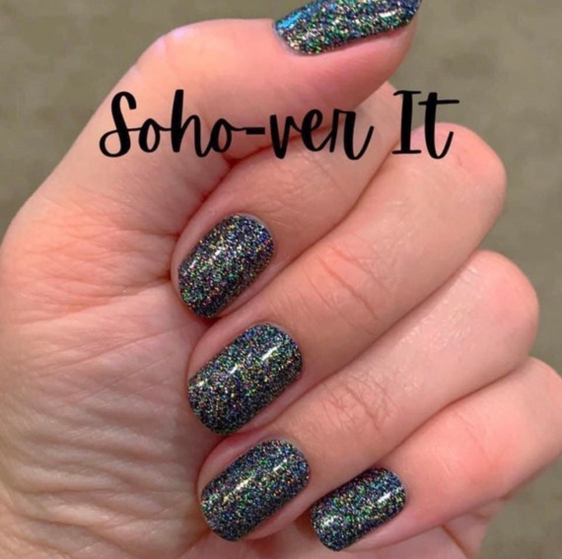 Color Street Glitter 100% Real Nail Polish Strips - Etsy