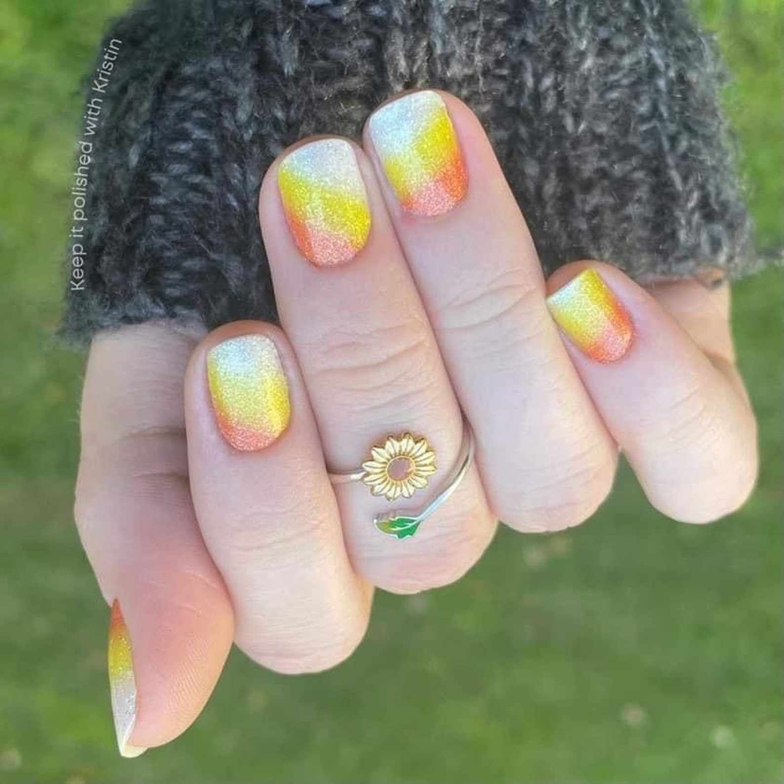 Sweet Tooth Retired (candy Corn) Color Street Nail Polish Strips - Etsy