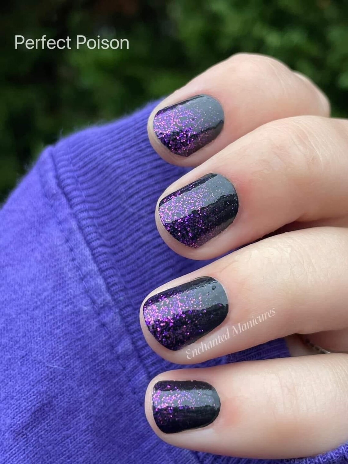 Perfect Poison (limited Release Halloween Nail Polish Strips) - Black ...