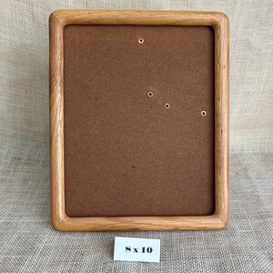 Vintage 8 X 10 Light Wood Picture Frame8x10 Blonde Oak Wood Photo ...