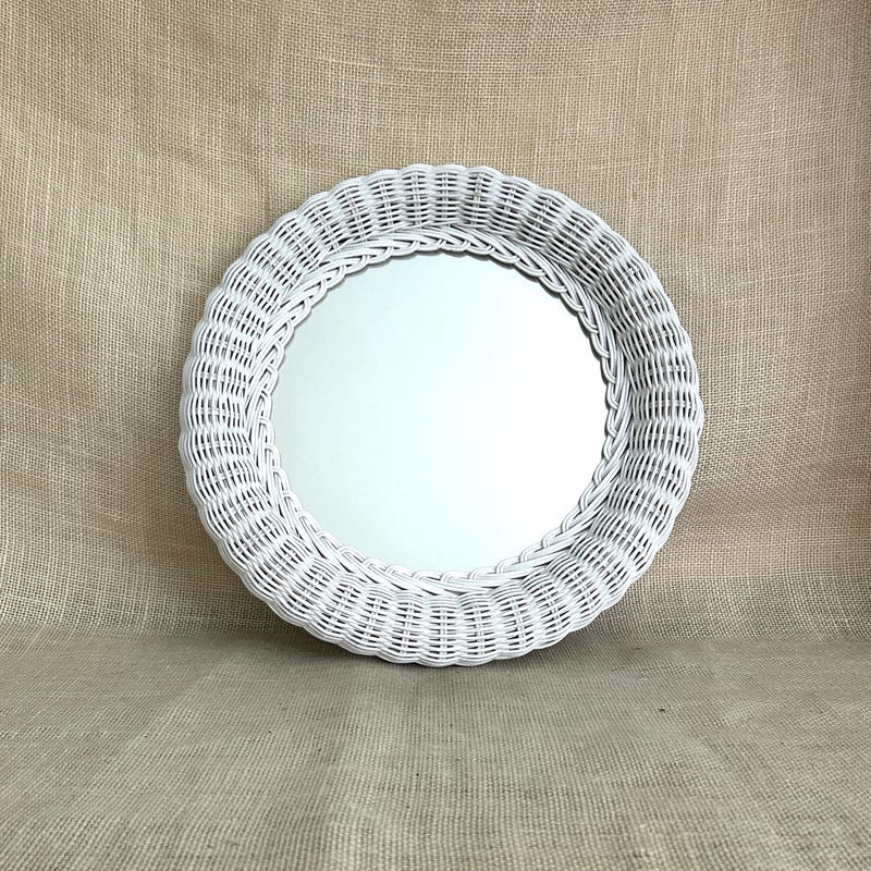 Wicker Mirror - Etsy
