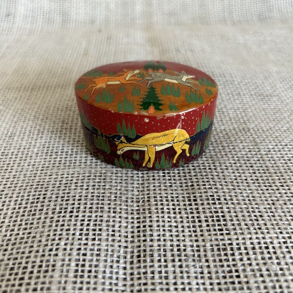 Lacquer Trinket Box - Etsy