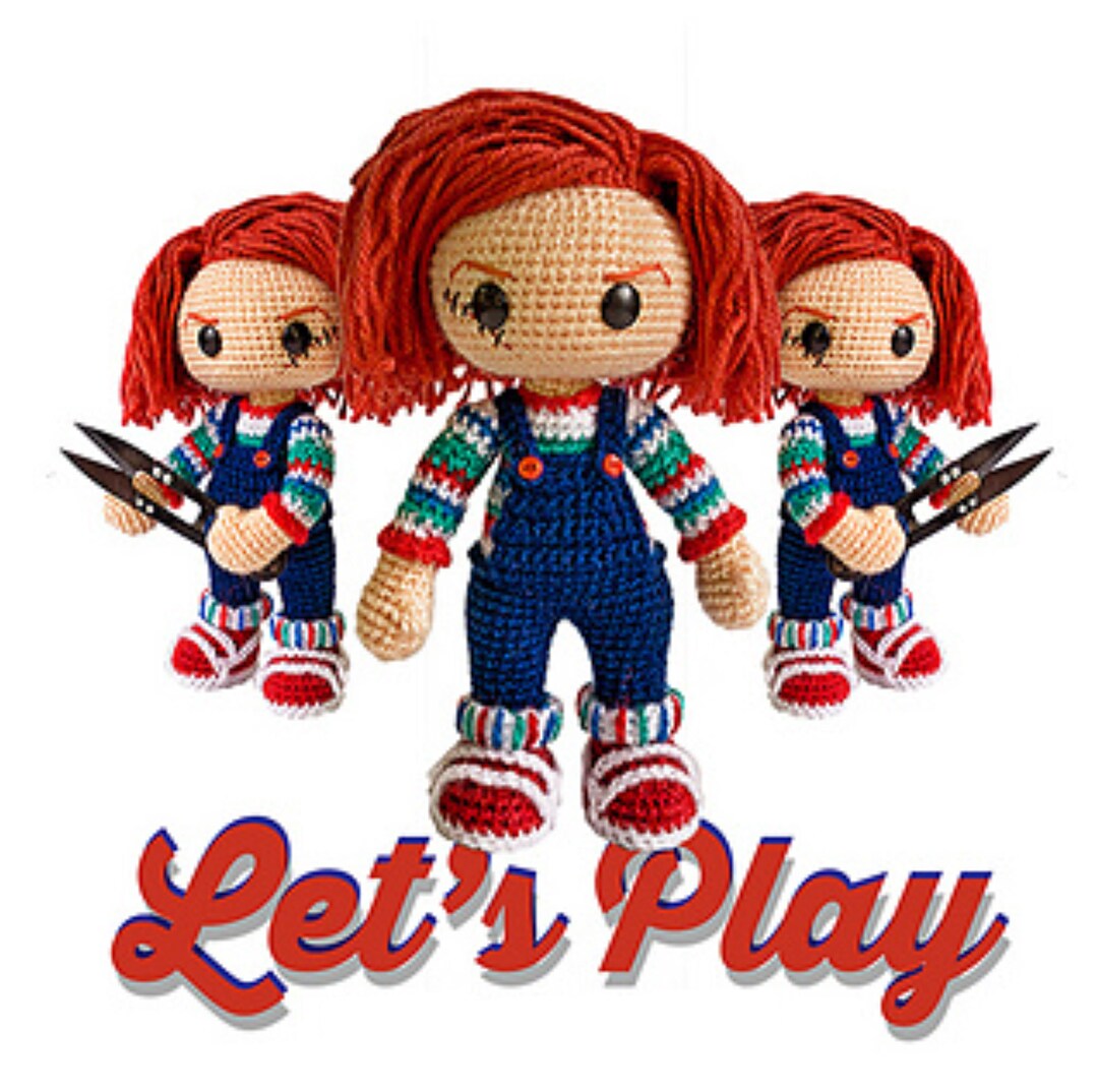 Chucky Halloween Crochet Pattern PDF Chucky Halloween - Etsy