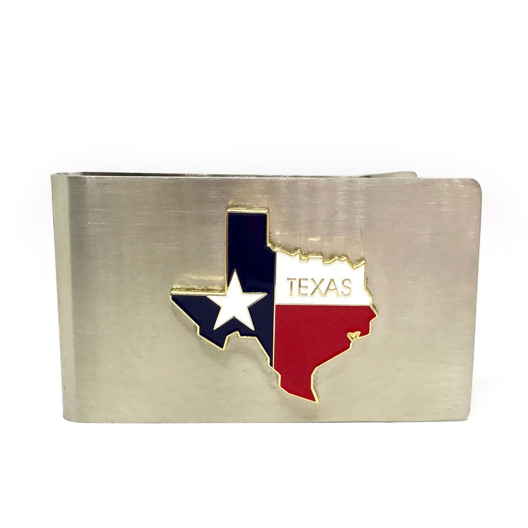 State of Texas Money Clip – Color - Etsy