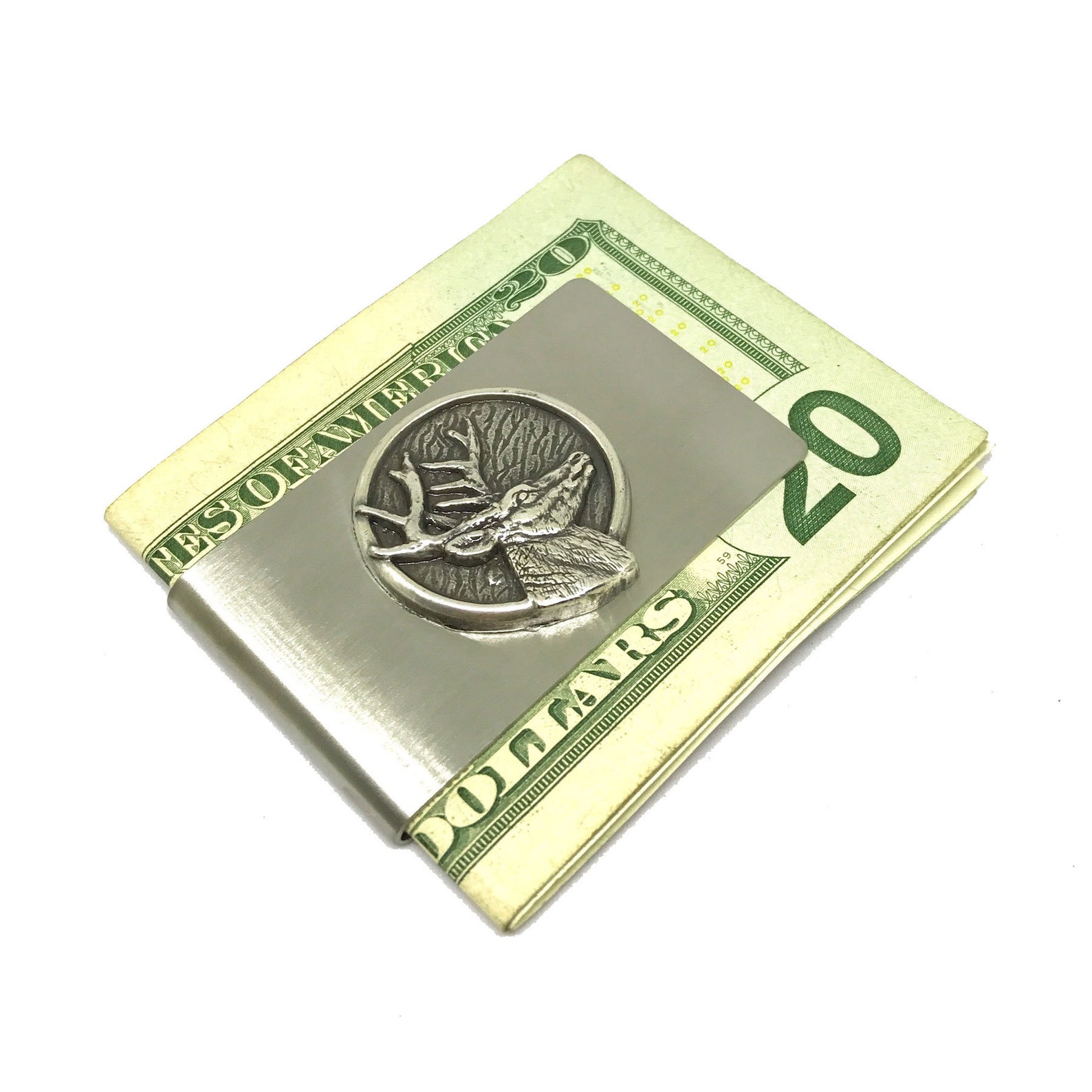 State of Texas Money Clip Two-tone - Etsy