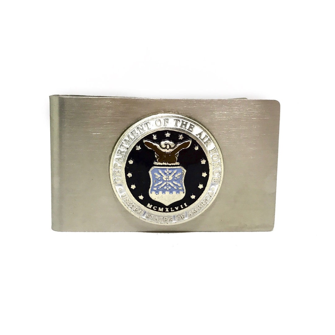 Air Force Money Clip Color - Etsy