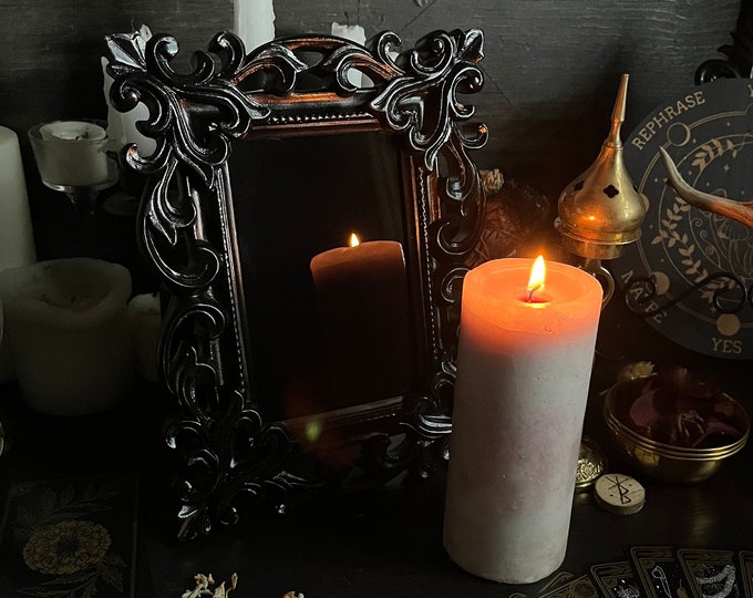 Scrying Mirrors Ornate Frames, Divination, Witch, Witchcraft, Goth ...