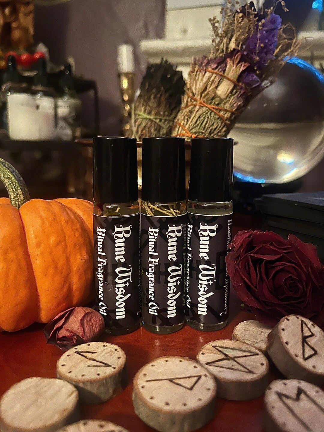 Rune Energy Fragrance Oils Elder Futhark, Witchcraft, Magick, Ritual ...