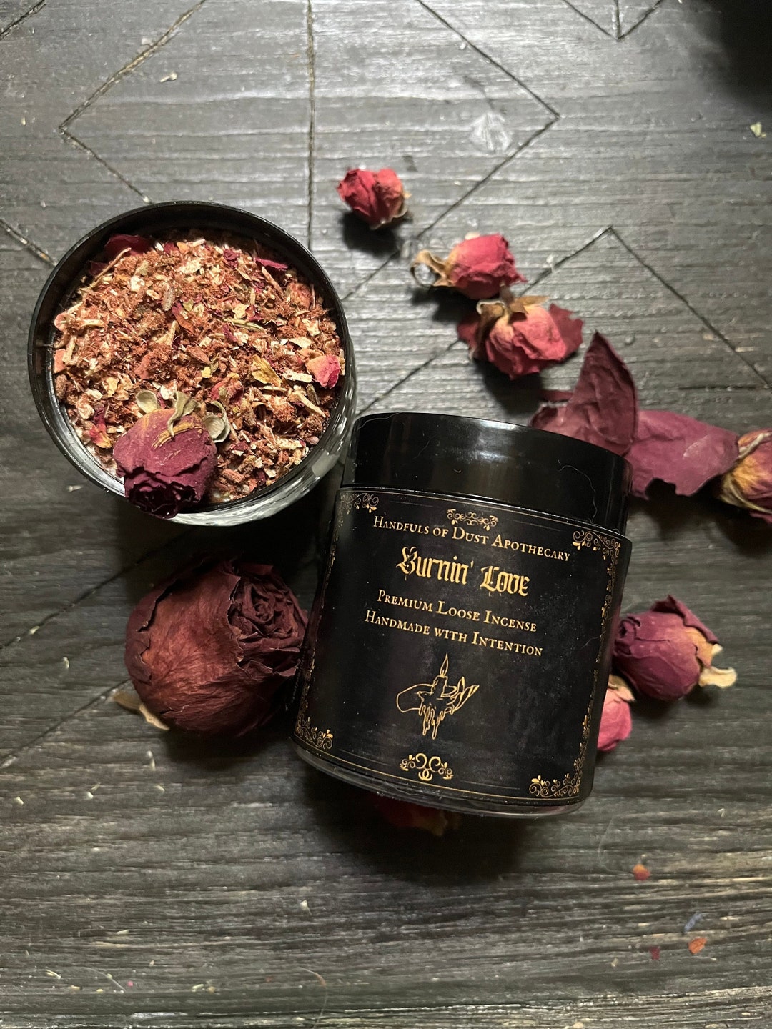Burnin' Love Loose Incense | Love Spell, Lovers, Romance, Attraction ...
