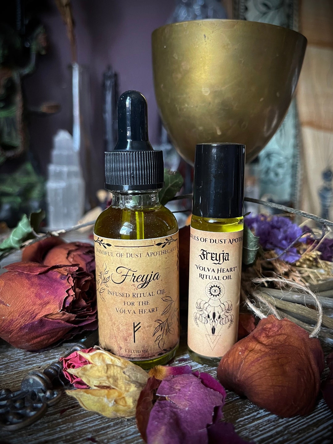 Freyja "völva Heart" Ritual Oil - Etsy