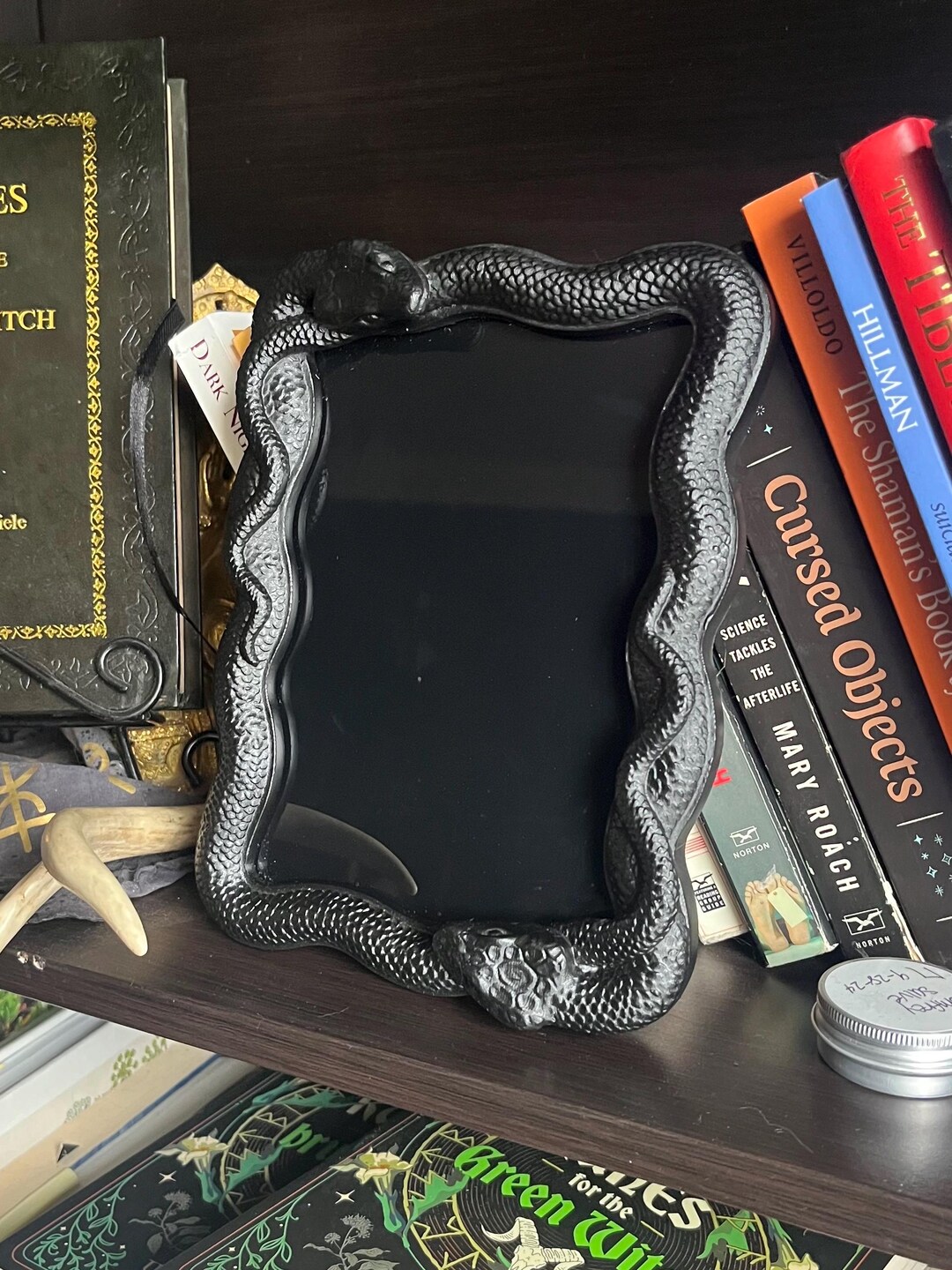 Scrying Mirrors | Ornate Frames, Divination, Witch, Witchcraft, Goth ...