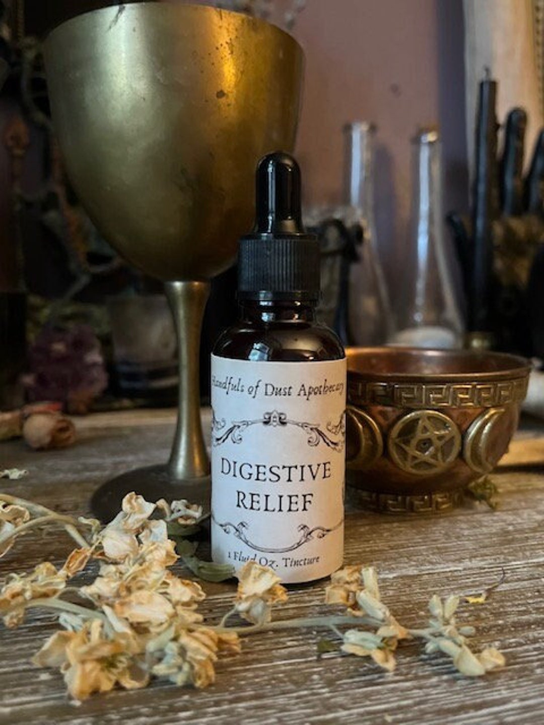 Digestive Relief Tincture Digestion, Ginger Root, Belly Calm, Motion ...