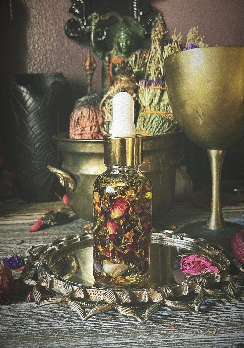 Gaia Oil Ritual Infused Oil Mother Earth Green - Etsy