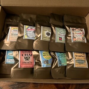 Loose Leaf Tea Variety Set or Wellness Herbal Tea Set - Etsy
