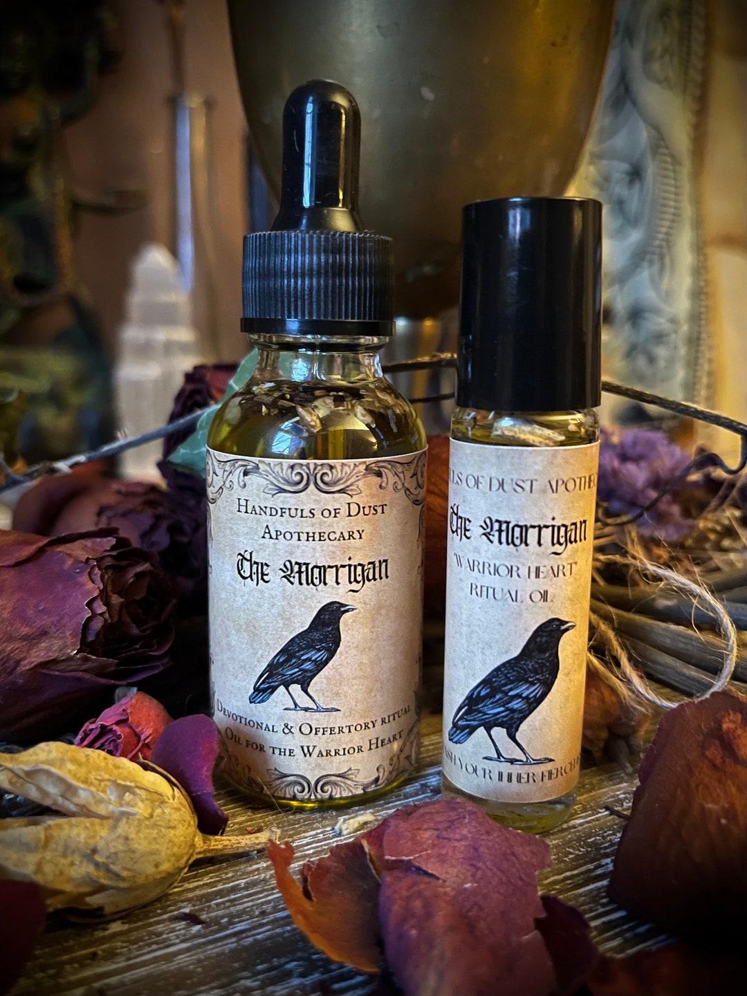 Morrigan "warrior Heart" Ritual Oil - Etsy