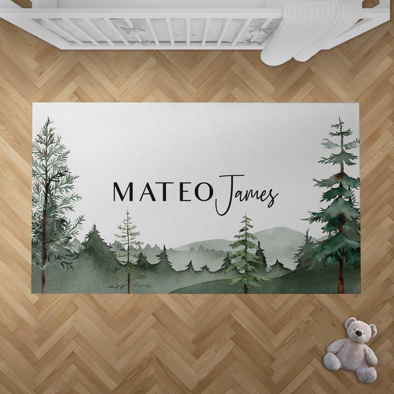 Forest Play Mat - Etsy