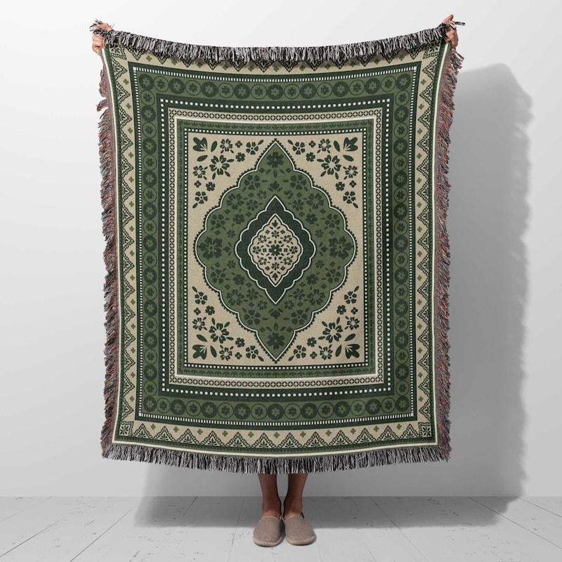 Boho Throw Blanket - Etsy