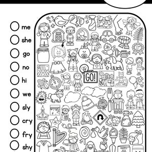 Open and R-controlled Vowel Syllables - I Spy Phonics - Sor Aligned - Etsy