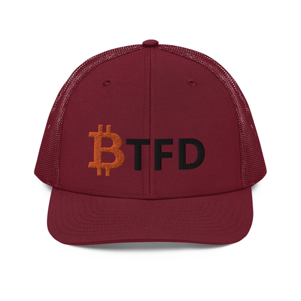 BTFD Buy the Dip V2 Bitcoin Trucker Cap BTC - Etsy UK