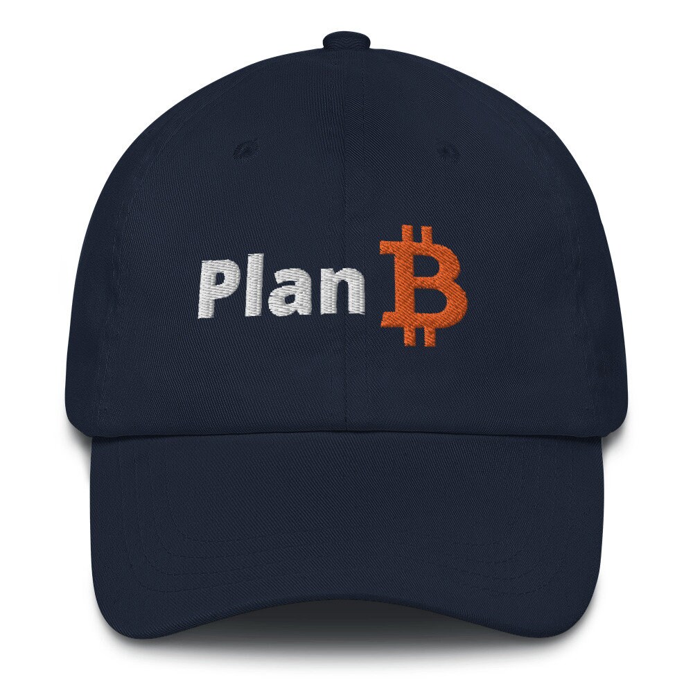 Plan B Bitcoin Dad Hat (non-distressed) - Etsy